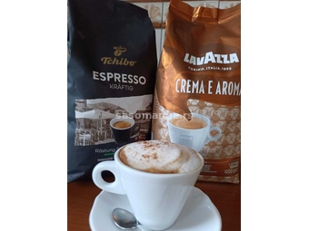 Espresso kafa ( LavAzza, Tchibo )