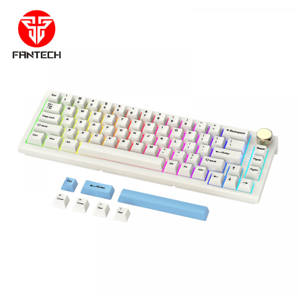 Tastatura mehanicka Gaming Fantech MK858 RGB MaxFit67 space edition (white switch)