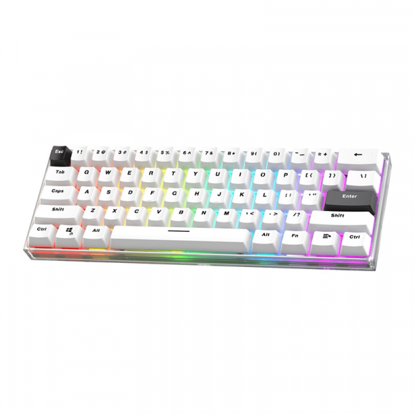 Tastatura mehanicka Gaming Fantech MK857 RGB Maxfit61 FROST Space Edition (blue switch)