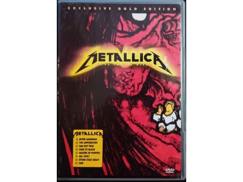 Metallica-Live in San Diego DVD