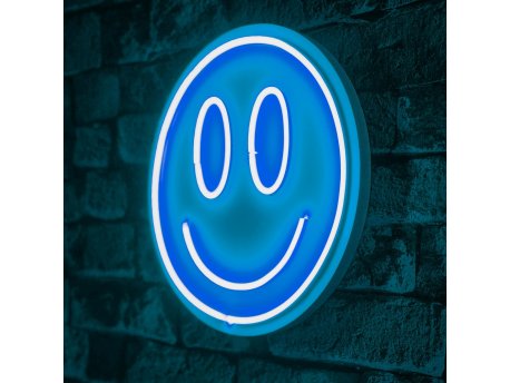 WALLXPERT DEKORATIVNA RASVETA SMILEY BLUE