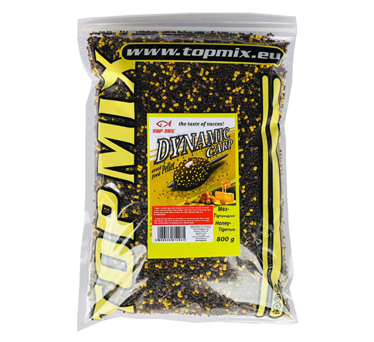 Top Mix Dynamic Carp Pellet Méz - Tigrismogyoró