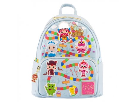 LOUNGEFLY HASBRO CANDY LAND TAKE ME TO THE CANDY MINI BACKPACK