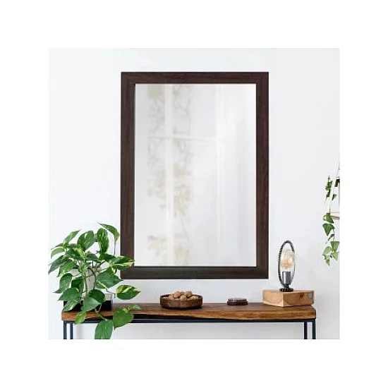 HANAH HOME OGLEDALO FRAMED BROWN CENA