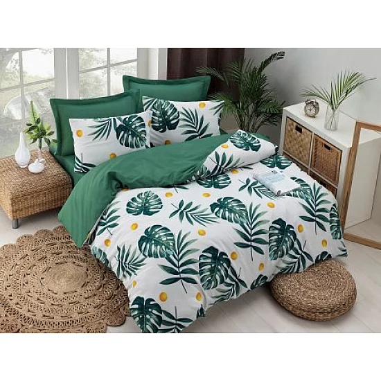 L`ESSENTIEL MAISON POSTELJINA (155 X 200) MONSTERA GREEN CENA