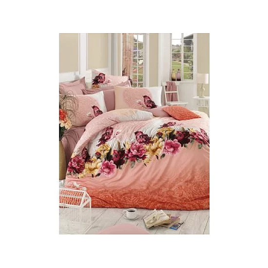 L`ESSENTIEL MAISON RANFORCE POSTELJINA (135 X 200) CALIKUSU PINK CENA