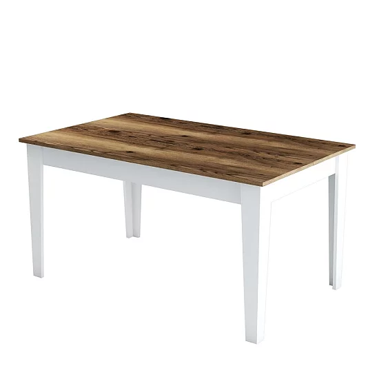 HANAH HOME TRPEZARIJSKI STO MILAN 520 WALNUT WHITE CENA
