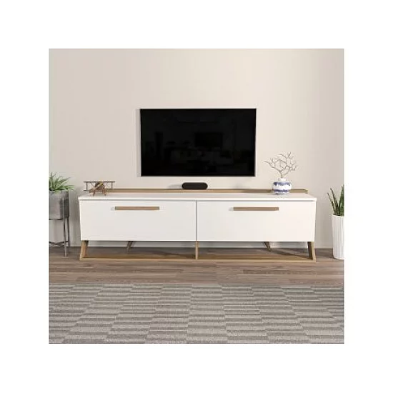 HANAH HOME TV POLICA ASTRID WHITE WALNUT (875ZNA4585) CENA