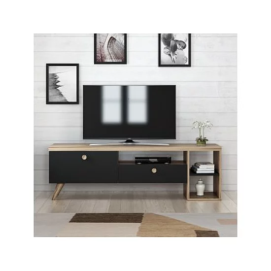 HANAH HOME TV POLICA PARION BLACK (382NRC1107) CENA