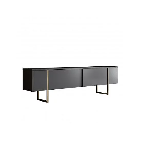 HANAH HOME TV POLICA LUXE ANTHRACITE GOLD (618BLY1101) CENA