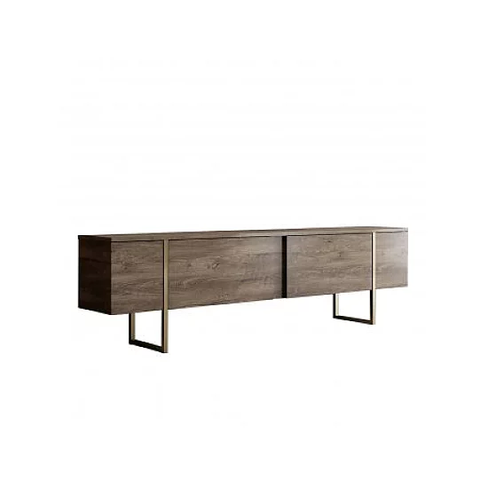 HANAH HOME TV POLICA LUXE WALNUT GOLD (618BLY1103) CENA