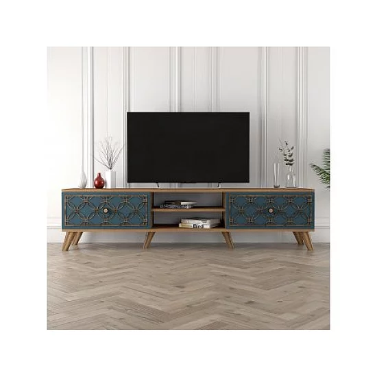 HANAH HOME TV POLICA CLASS WALNUT CHALCEDONY (845HCT3007) CENA