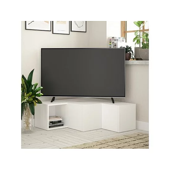 HANAH HOME TV POLICA COMPACT WHITE CENA