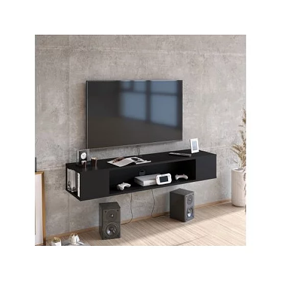HANAH HOME TV POLICA PETI BLACK CENA