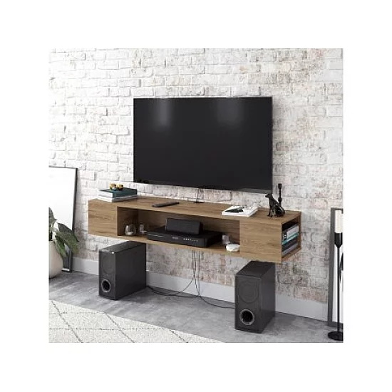 HANAH HOME TV POLICA PETI WALNUT CENA