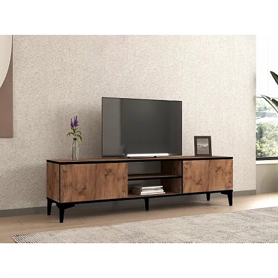 HANAH HOME TV POLICA BEGI ATLANTIC PINE BLACK CENA