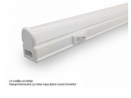 BBLINK LED SVETILJKA KL T5 0,9M BELA