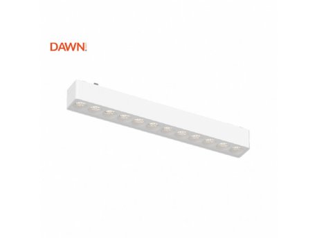 DAWN MAGNETIC SLIM SVETILJKA LED26 - 12T 12W 3000K 24° 48V DC BELA