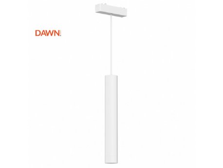 DAWN MAGNETIC SLIM VISILICA LED26 - D300 6W 3000K 24° 48V DC BELA