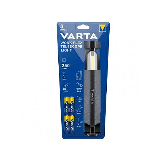 VARTA BATERIJSKA LAMPA WORK FLEX TELESCOPE LIGHT CENA