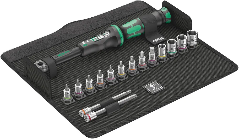 WERA Set za bicikle 1, 2,5-25 Nm, 16 komada, 05004180001