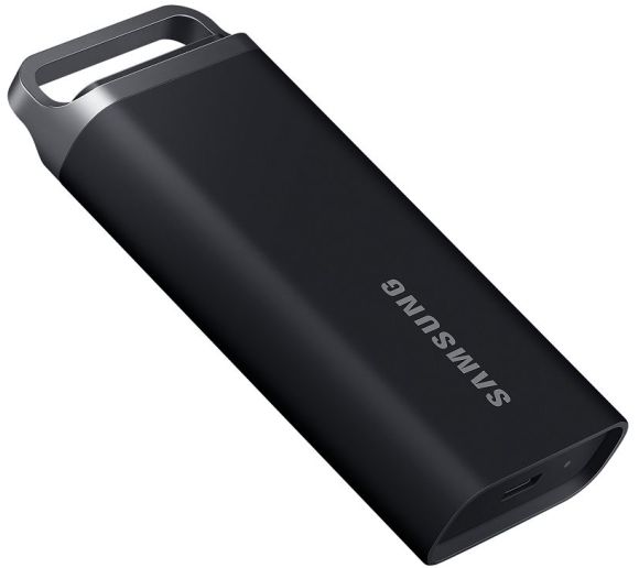 Samsung - Portable SSD 8TB, T5 EVO, USB 3.2 Gen.1 (5Gbps) Type-C, [Sequential Read/Write : Up to 460 MB/sec /Up to 460 MB/sec], Black