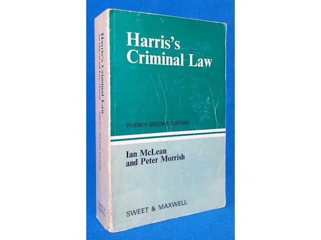 Harris`s Criminal Law