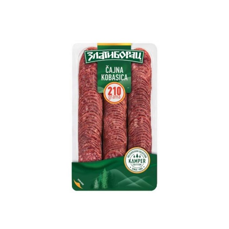 Kobasica čajna kamper slajs 210g zlatiborac