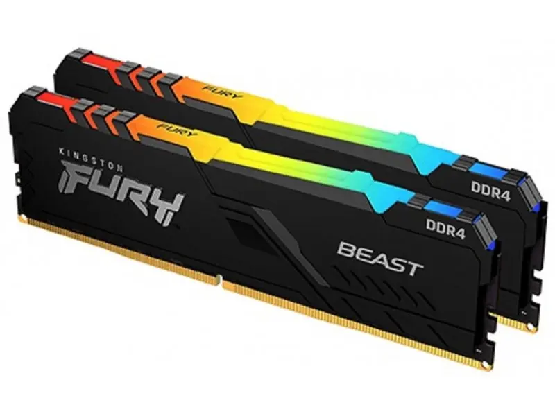 KINGSTON RAM memorija 64GB DDR4 3600MHz (2x32) Fury Beast KF436C18BB2AK2/64