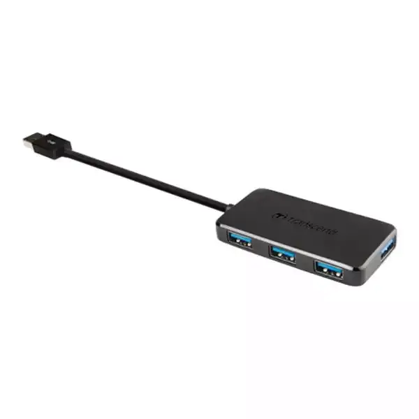 TRANSCEND USB Hub 4 port TS-HUB2K 3.0 antracit