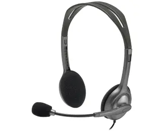 Logitech H111 Slušalice, Žične, Stereo, 20 Hz - 20 kHz, Sive