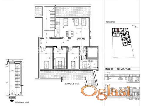 Petrovaradin- Četvorosoban PENTHAUS 101 m2 na Poželjnoj Top Lokaciji-povrat PDV-065/385 8880