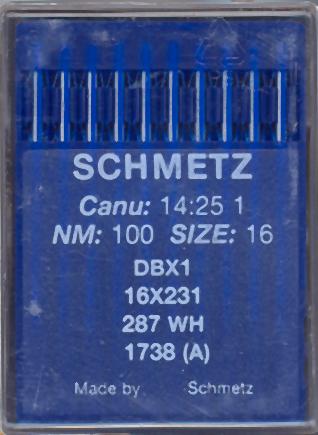 Industrijske igle SCHMETZ Standard 1738(A) | 90 | 10 kom
Industrijske igle SCHMETZ Standard 1738(A) | 90 | 10 kom