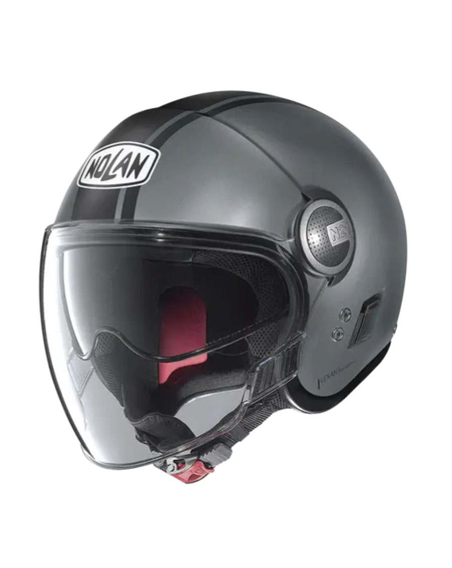 Nolan jet kaciga N21 Visor Dolce vita 093 crno siva