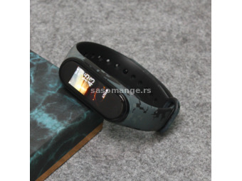 Narukvica za smart watch Xiaomi Mi Band M3/M4 army siva