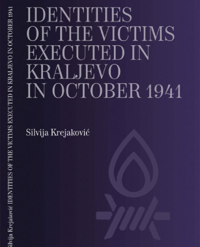 Identities of the victims executed in Kraljevo in October 1941