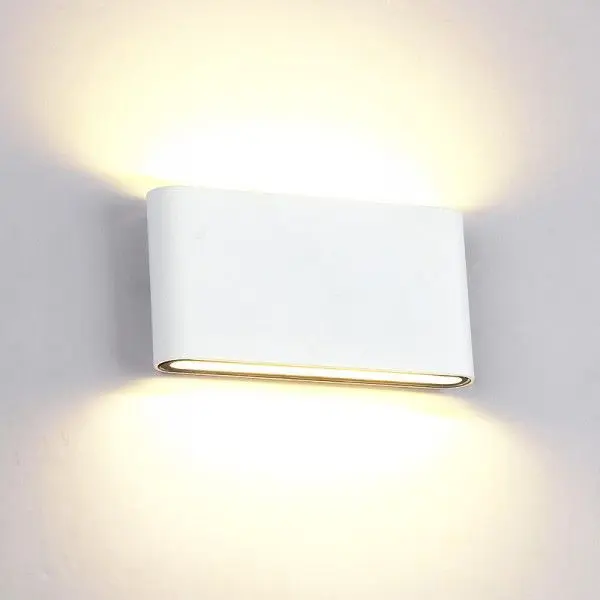 ELMARK LED zidna svetiljka 969 ovalna 2x6W 4000K IP65 bela