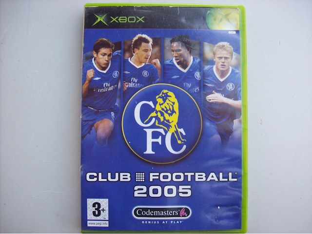 Xbox Club Football 2005 - kutija