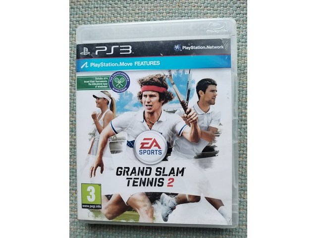 PS3 Grand slam tennis 2