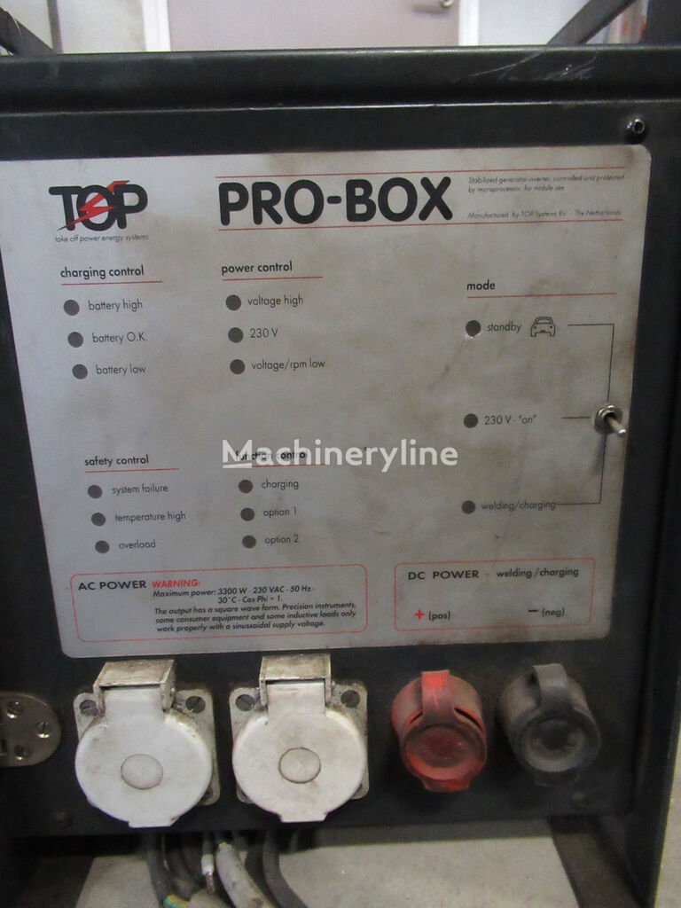 TOP PRO-BOX omvormer + las apparaat druga građevinska mašina