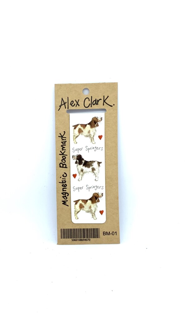 Alex Clark bookmark Super Springers Dog 94070