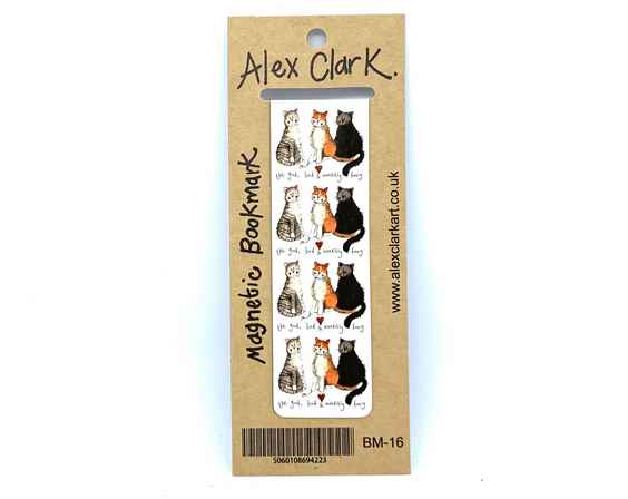 Alex Clark bookmark The Good The Bad And Incredibly Furry Cat 94223