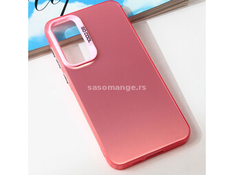 Futrola Clear za Samsung A556B Galaxy A55 5G roze