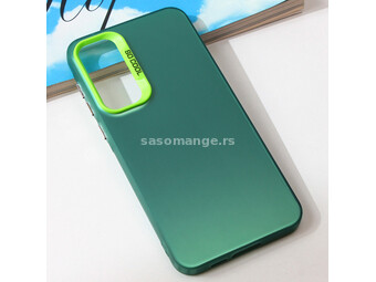 Futrola Clear za Samsung A556B Galaxy A55 5G zelena