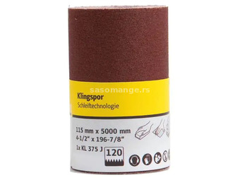 Brusni papir KL 375 J rolna 115mm x 50m 220 Grit Klingspor