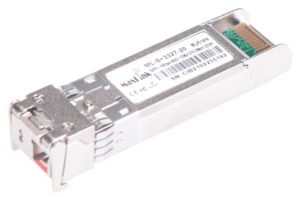 Maxlink 10G SFP+ optički modul, BIDI, SM 1330/1270nm, 20km, 1x LC konektor, DDM