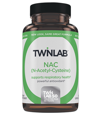 Twinlab NAC (N-acetil cistein) 600 mg cps