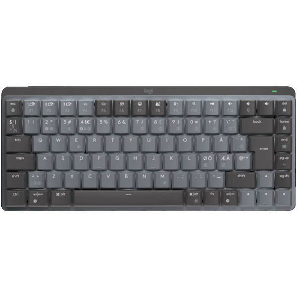 LOGITECH MX Mechanical Mini Bluetooth Illuminated Keyboard - GRAPHITE - US INTL - CLICKY ( 920-010782 )