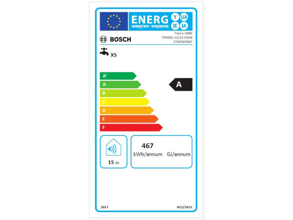 Bojler BOSCH TR5001-11-13ESOB protočniWiFi readyslim 11cmbela' ( '7736507067' )