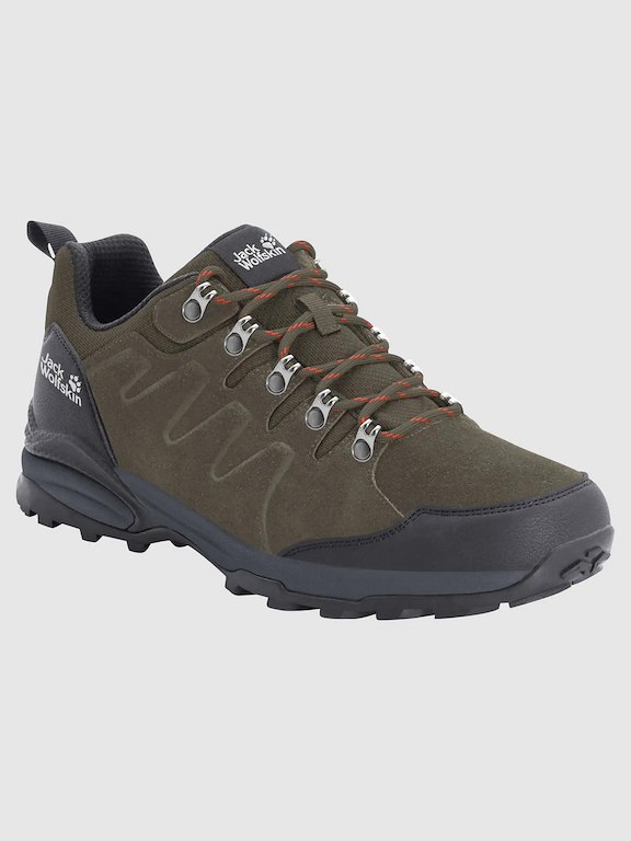 JACK WOLFSKIN Muške cipele REFUGIO TEXAPORE LOW M Hiking boots Muške zelene